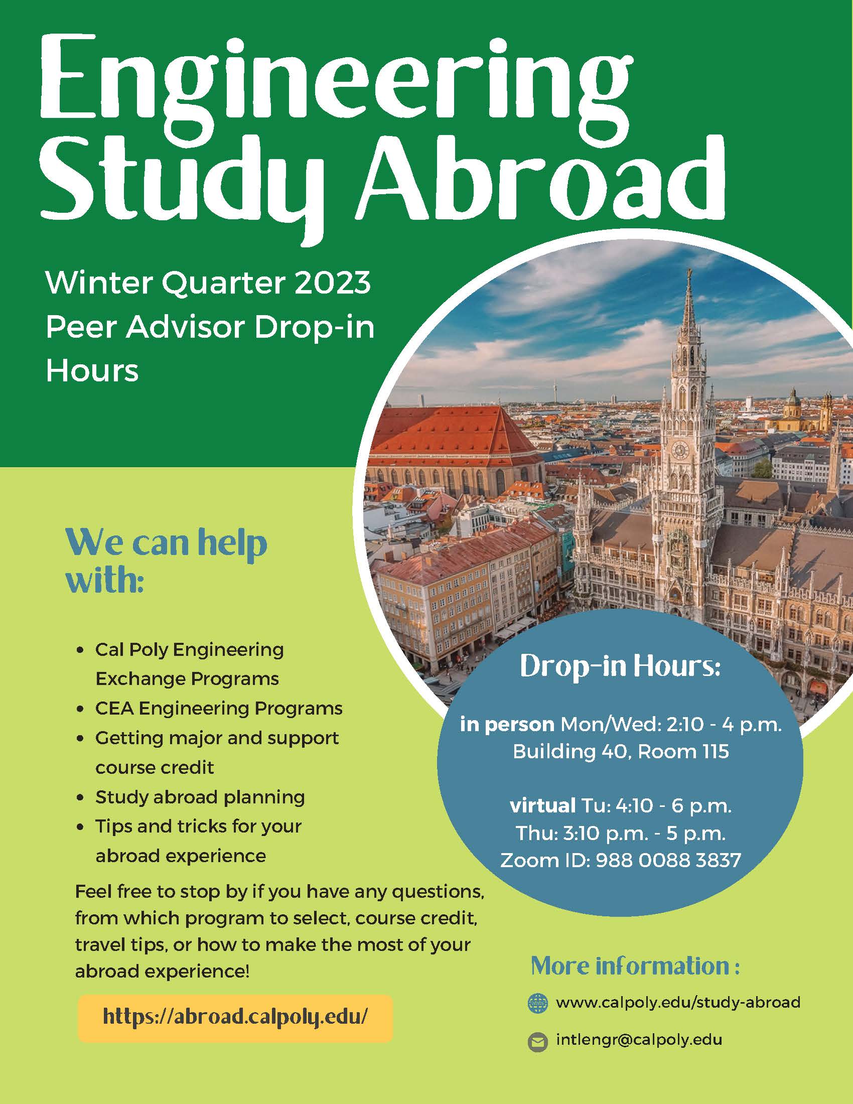 International Exchange Program - Engineering Student Services - Cal ...